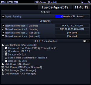 ONE-Server – AUDISI Knowledge Base